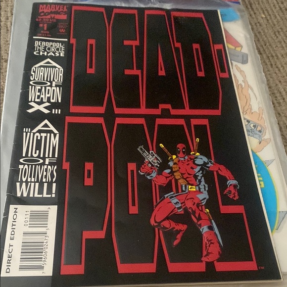 Marvel | Other | 993 Marvel Deadpool 1 Comic Book The Circle Chase ...